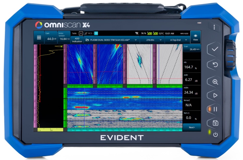 Olympus OmniScan X4 Phased Array Flaw Detector